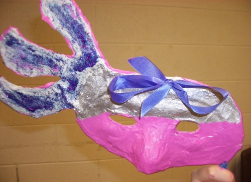 Carnival Paper Mâché Masks | ArtClubBlog