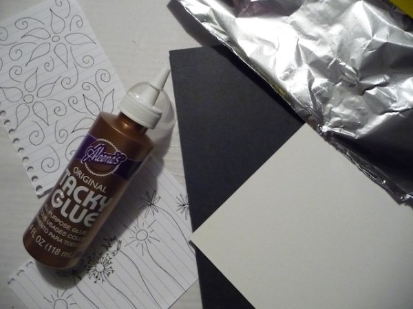 Foil Drawings | ArtClubBlog