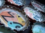 Bottle Cap Matching Game | ArtClubBlog