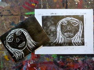 Scratch-Foam Printmaking | ArtClubBlog