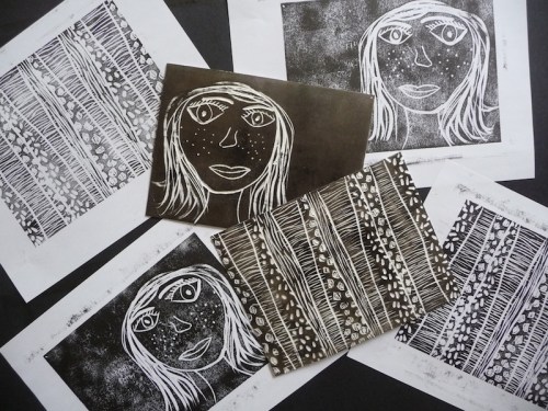 Scratch-Foam Printmaking | ArtClubBlog