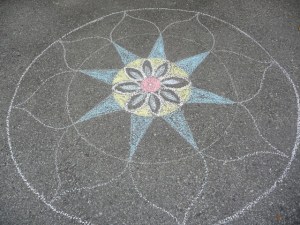Chalk Mandalas | ArtClubBlog