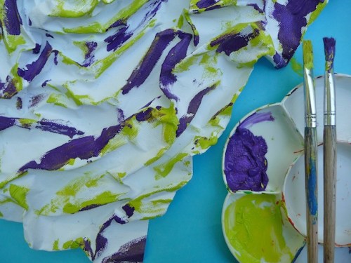 Folded Canvas Painting | ArtClubBlog